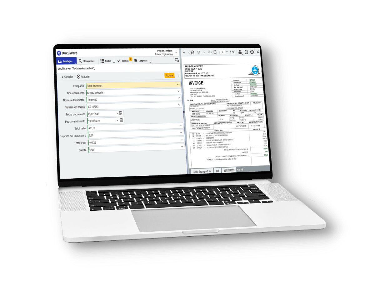 DocuWare - Gestión Documental | RIC - Partner Oficial | Solicitar DEMO